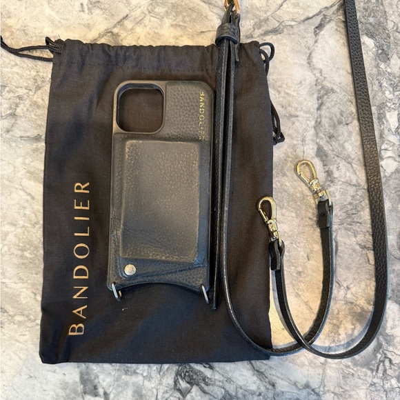 Bandolier | Bags | Bandolier Iphone 2 Pro Blackgold | Poshmark